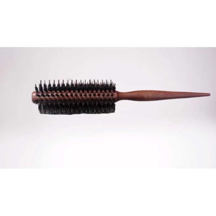 Curly Wood Handle Round Hair Comb-1pc | Daraz.com.bd