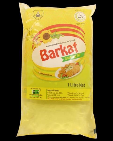 cooking oil barkat 1×5 pillow pouch 5kg | Daraz.com.bd