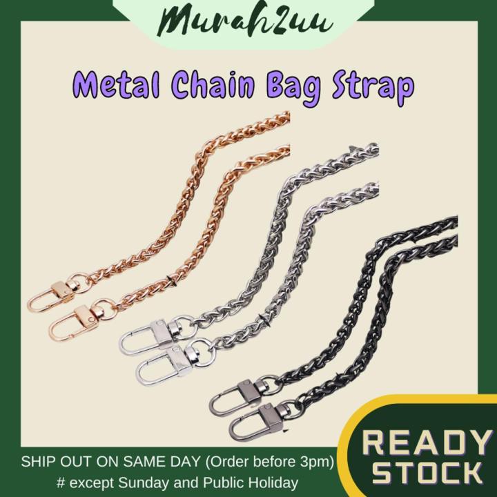 Bag Strap - Metal Chain Bag Strap width 0.6cm /Tali beg/Bag Accessories ...