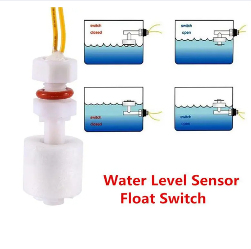 Switch Liquid Controller, -10℃~80℃ Water Level Sensor Vertical Mounting ...