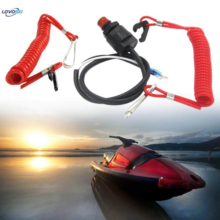 Boat Outboard Motor Emergency Safety Engine Stop Switch for | Daraz.com.bd
