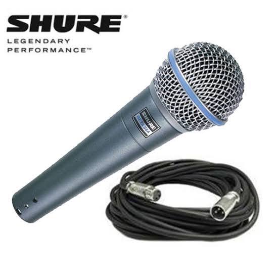 Shure BETA 58A Super cardioid Professional Dynamic Microphone for Stage performance | Daraz.com.bd