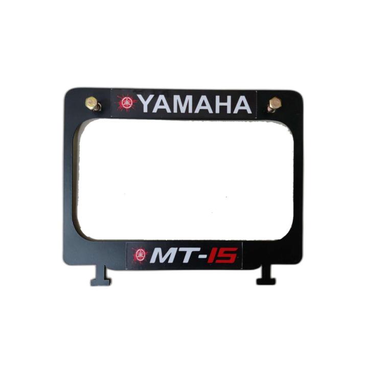 Full metal Back number plate cover or New design number plate cover for ...
