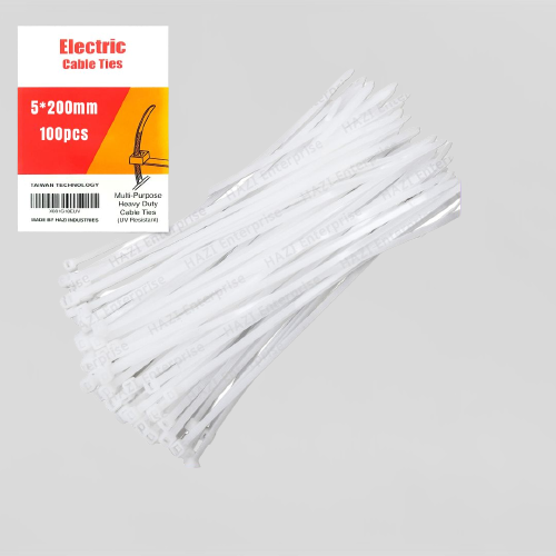 Electric Cable ties zip tie fastener 1 pack- 100pcs | Daraz.com.bd