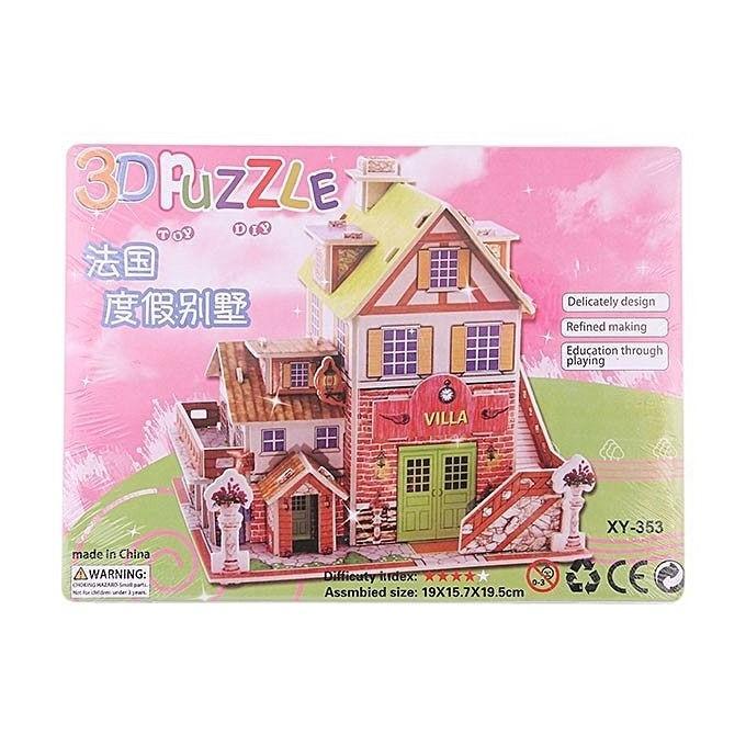 Paper 3D Puzzle Game - Multi Color | Daraz.com.bd