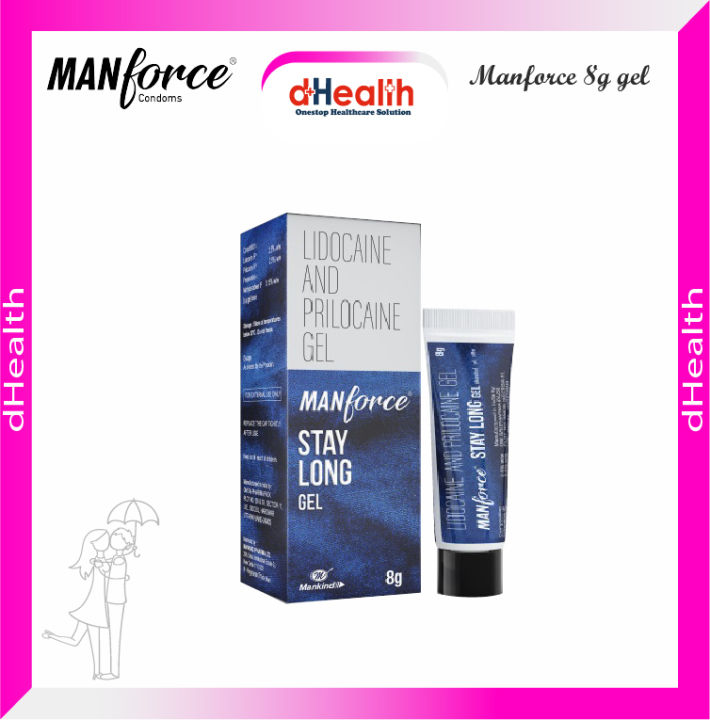 Manforce Stay Long Gel 8gm (Made In India) | Daraz.com.bd
