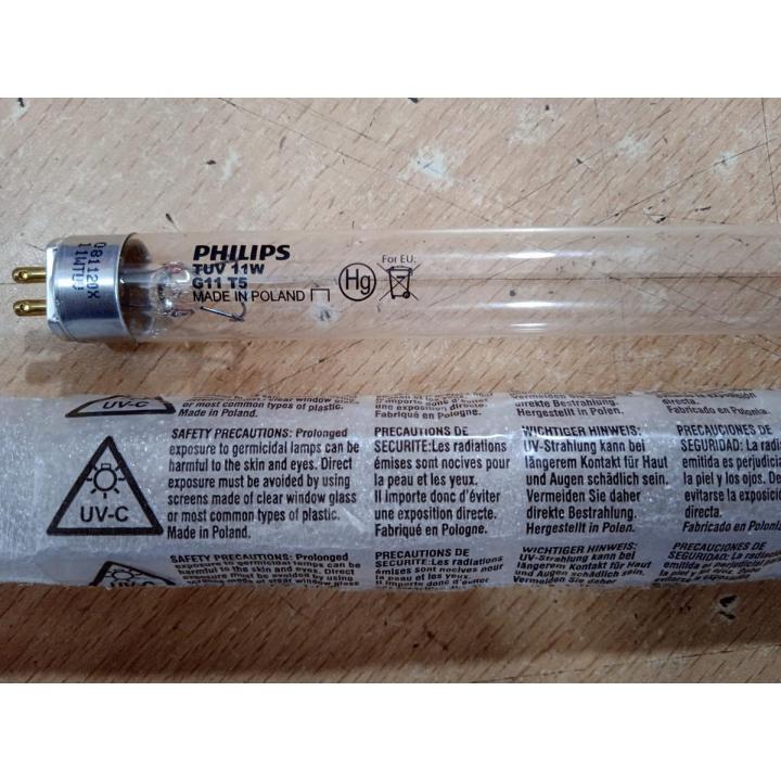 Philips 11W UV-C Ultraviolet Germicidal T5 Tube Light 9'' Made in ...