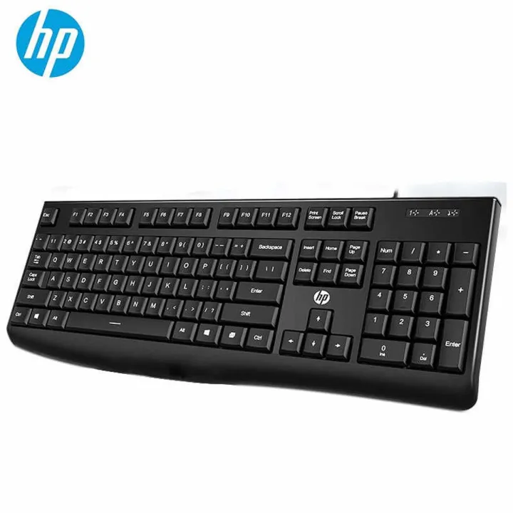 HP K1600 USB Wired Keyboard Membrane Keyboard -Wireless Keyboard ...