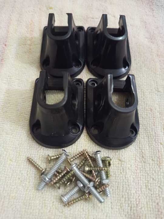 4 Piece Portable Desk Foldable Laptop Table Leg Brackets/ Connector ...