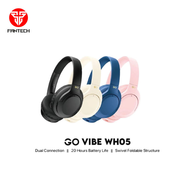 FANTECH WH05 Go Vibe Wireless Dual Mode Headphone | Daraz.com.bd