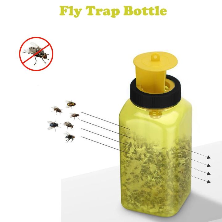Plastic Fruit Fly Trap Killer Drosophila Trap Anti Fly Fruit Fly Killer Catcher Orchard Insect ...