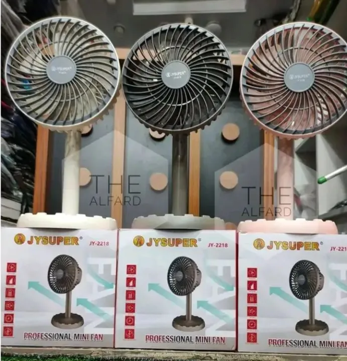 Jy Super AC/DC Rechargeable Moving Fan 45 degree Rotating jy-2218 Fan ...