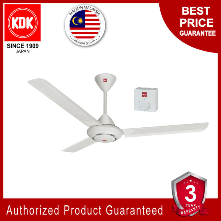 KDK Ceiling Fan M56XG (3 Blade/ White) | Daraz.com.bd