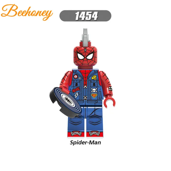 X0281 Spider Man Building Blocks Assembling Modular Minifigure Toy ...