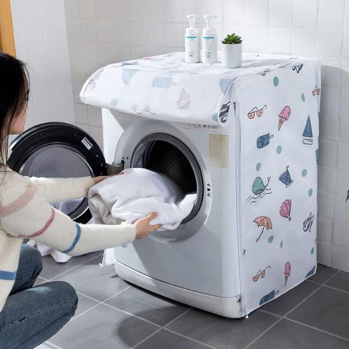 1 Piece Waterproof Front-Loading Washing Machine Cover | Daraz.com.bd