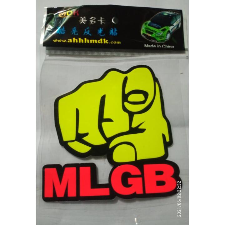 LOGO Reflective Emblem Decal Car Bike Sticker Logo (5x5 Inch) | Daraz ...