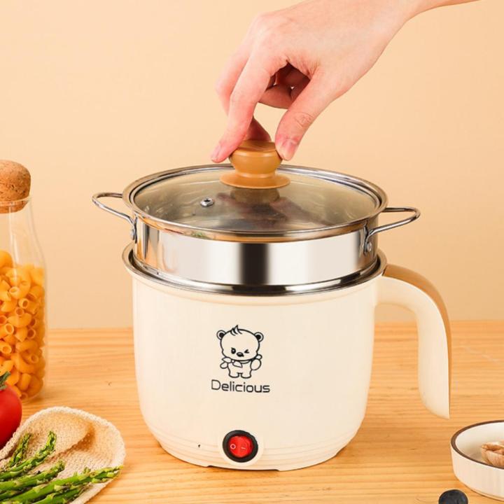 Electric Cooking Pot Small Portable Electric Mini Multi Cooker ...