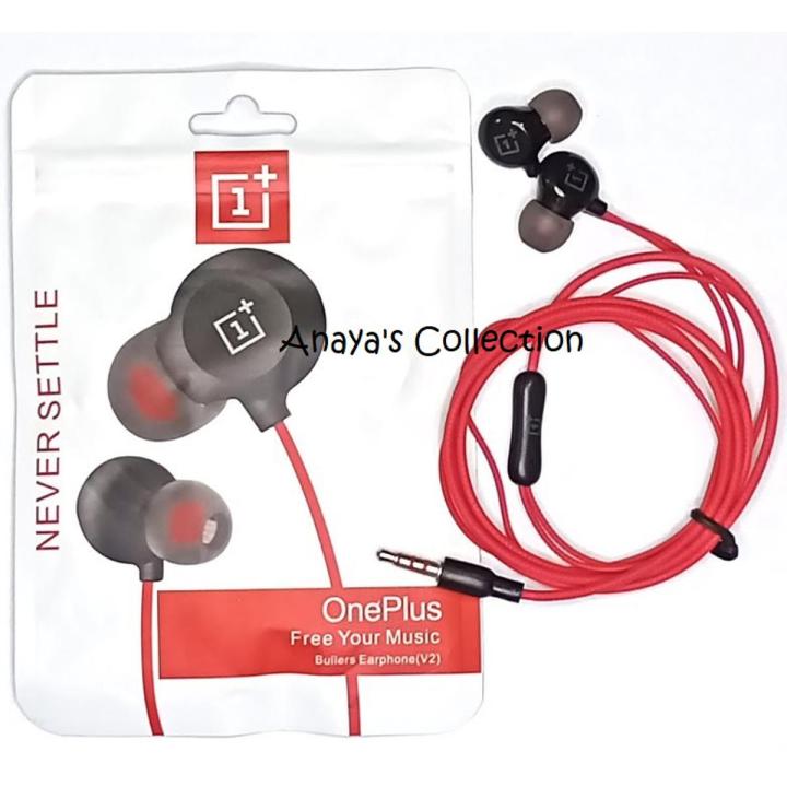 Oneplus Earphone (V2) for any Android all mobile supported | Daraz.com.bd