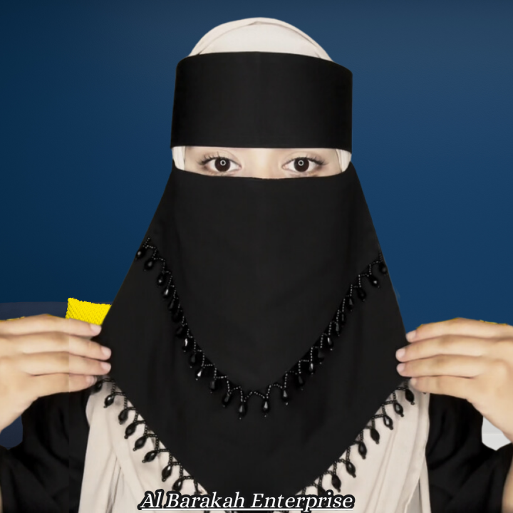 Arabian Nikab 2 part,Nikab short to long niqab, niqab muslim hijab ...