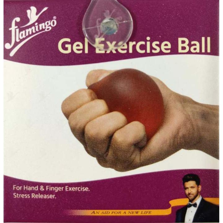 Flamingo Gel Exercise Ball - Universal (Red) | Daraz.com.bd