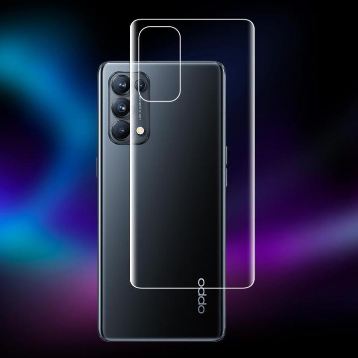 Oppo Reno5 Pro 5G Hydrogel Back Poly - Transparent | Daraz.com.bd