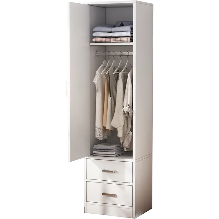 1 Door Almirah, Freestanding Simple Modern Singel Almari with 2 Drawer ...