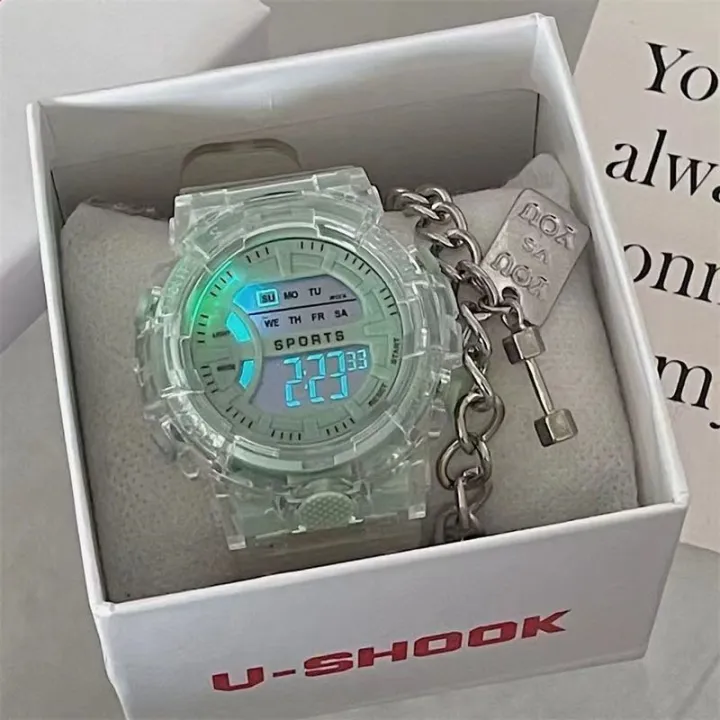 【Hengli jewelry story】Electronic Watch Women's Unicorn Girls Sports ...
