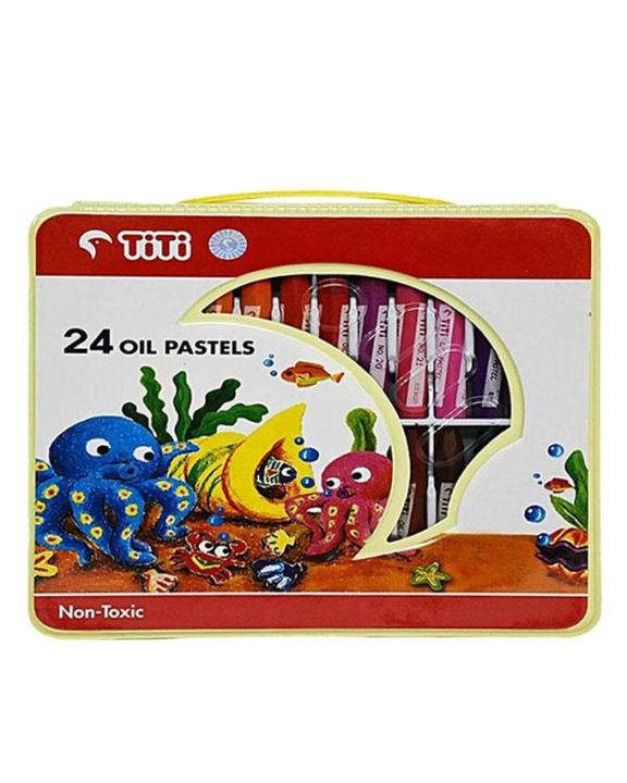 TITI oil pastel Color Pencil - 24 colours | Daraz.com.bd