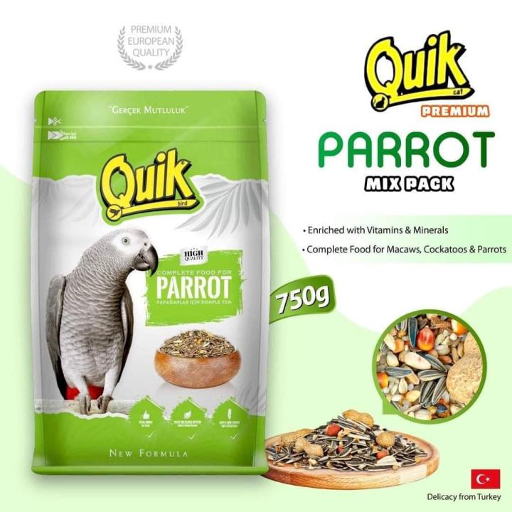 Quik Premium Parrot Mix Pack 700gm | Daraz.com.bd