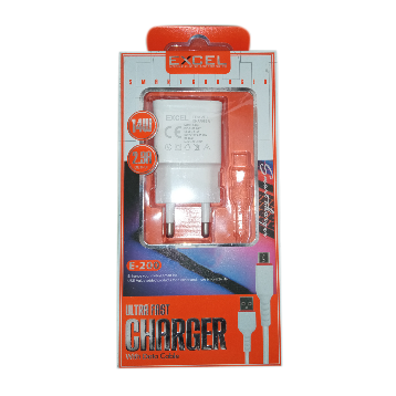 Excel E200, 14W, 2.3A Single Port USB Wall Charger, Quick Charging ...