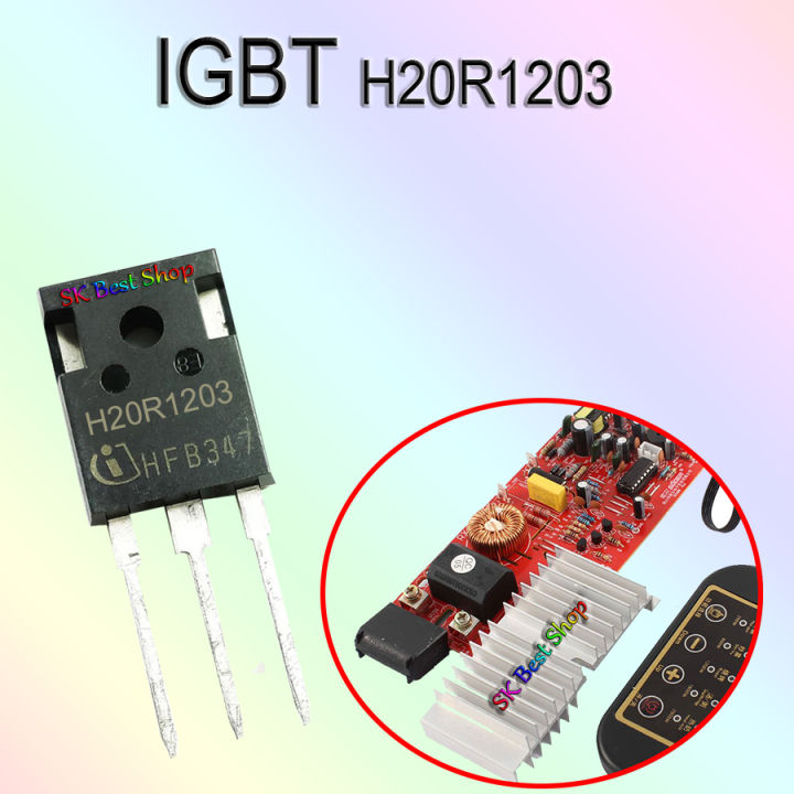 H20R1203 IGBT 1200V 20A IGBT Power Transistor Insulated Gate Bipolar ...