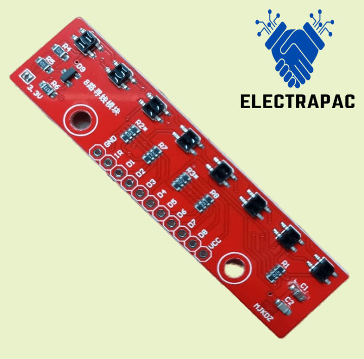 Line Following Sensor/ Line Follower Sensor- 8 Array | Daraz.com.bd