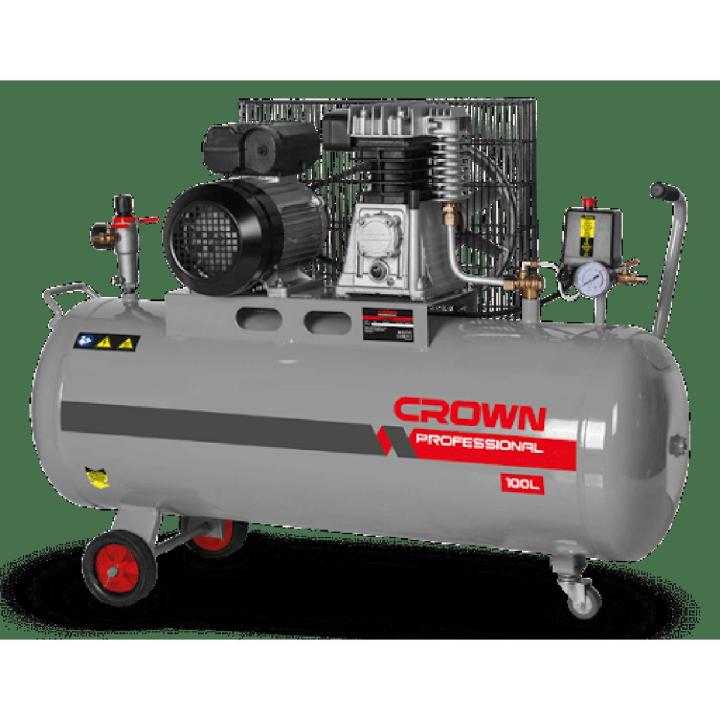 CROWN 100L Air Compressor 100L 2HP/1.5kW 120L/min CT36031 - Kings ...