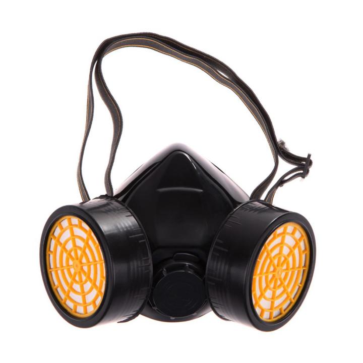 Chemical Black GasMask Emergency Survival Safety Respiratory - mask ...