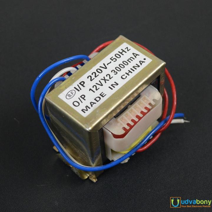 Transformer 12-0-12 Volt 3Amp-Chaina | Daraz.com.bd