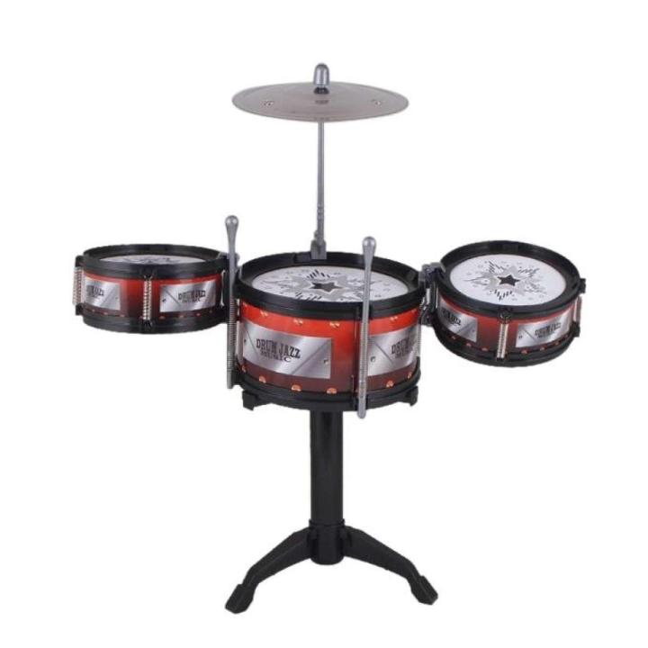 Plastic Drum Jazz Toy - Silver | Daraz.com.bd