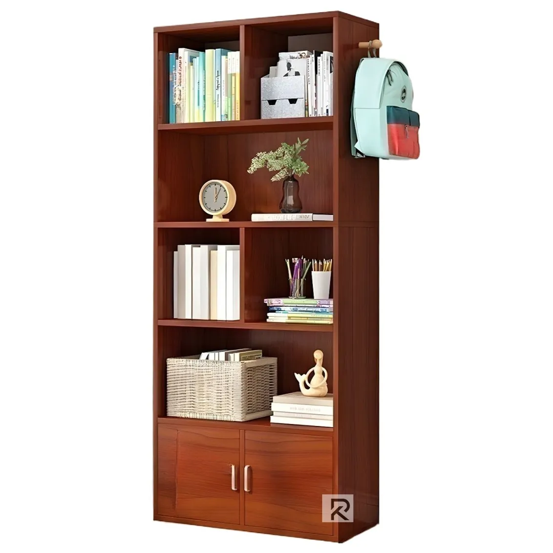 Best Choice Book Shelf Shelving Stand Display Shelve Engineered Wood ...