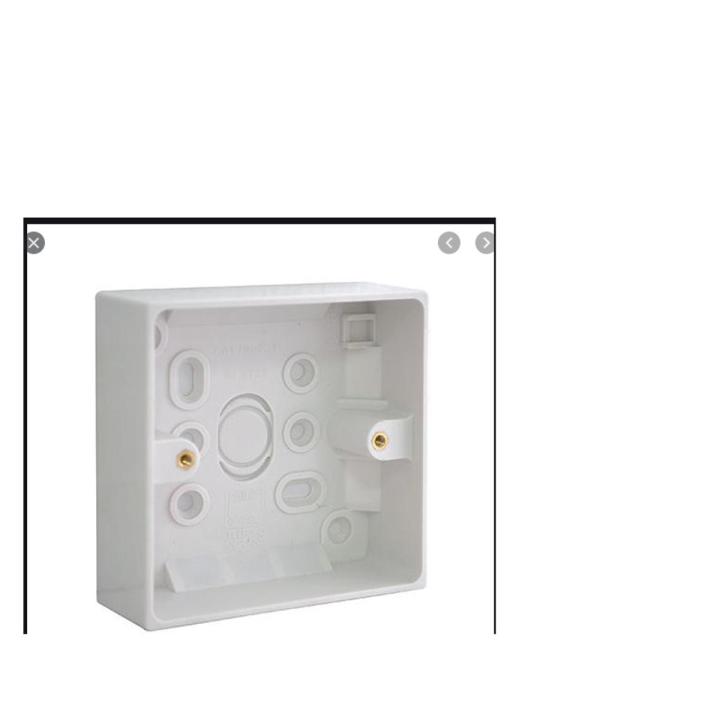 MK Electric PVC Back Box (Single) | Daraz.com.bd