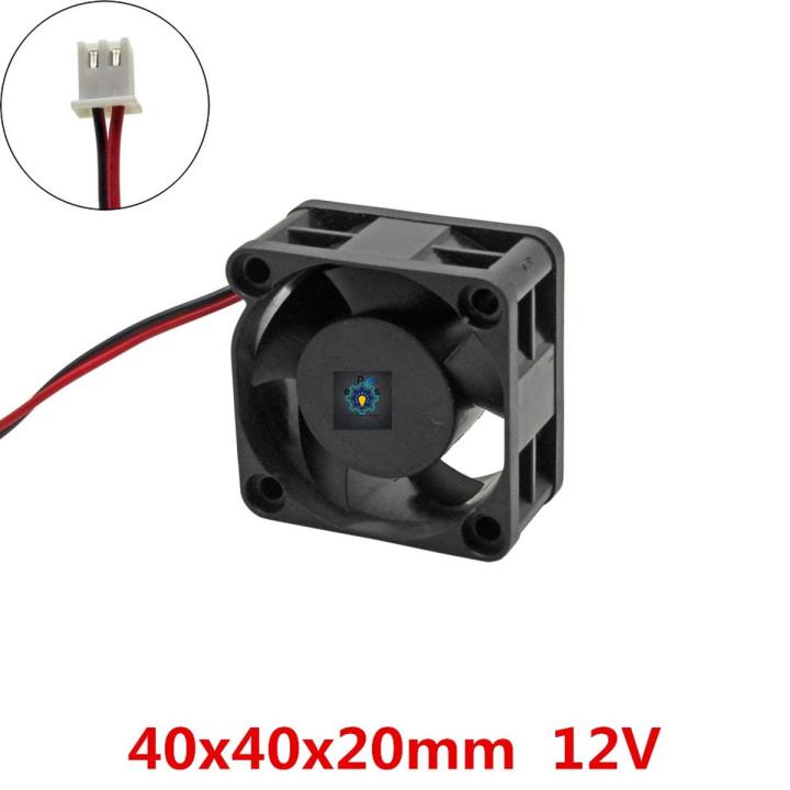 Cooling Fans DC 12V 40x20mm Brushless Heatsink Cooler Cooling Radiator ...
