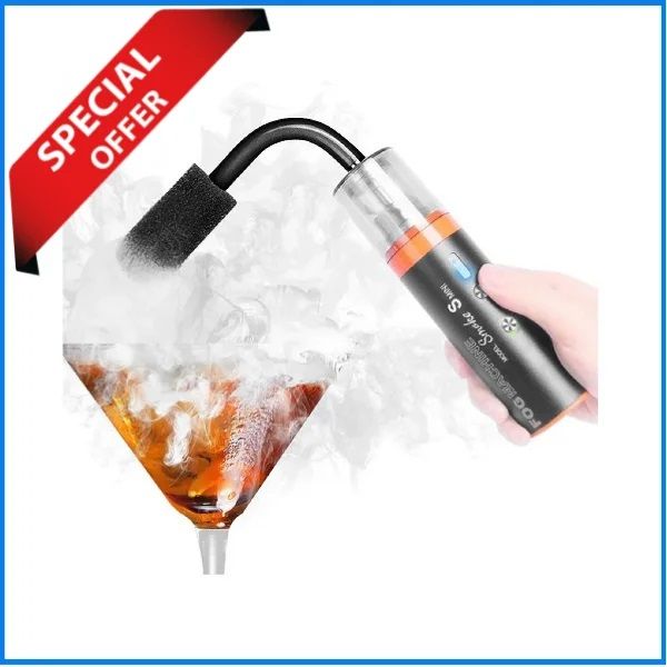 LENSGO Smoke S Mini All-in-One Handheld Fog Machine with Wireless ...