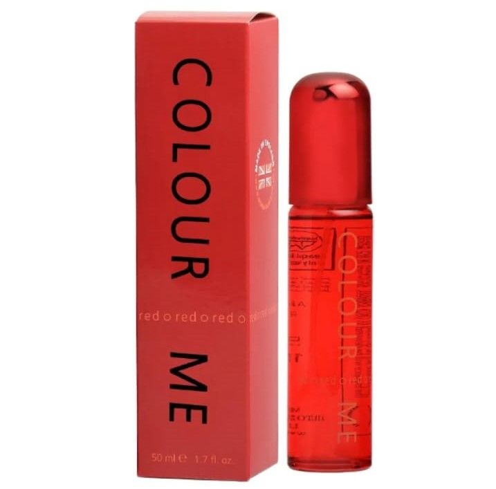 International Dubai product Colour Me Perfume Red for Women-50ml ...