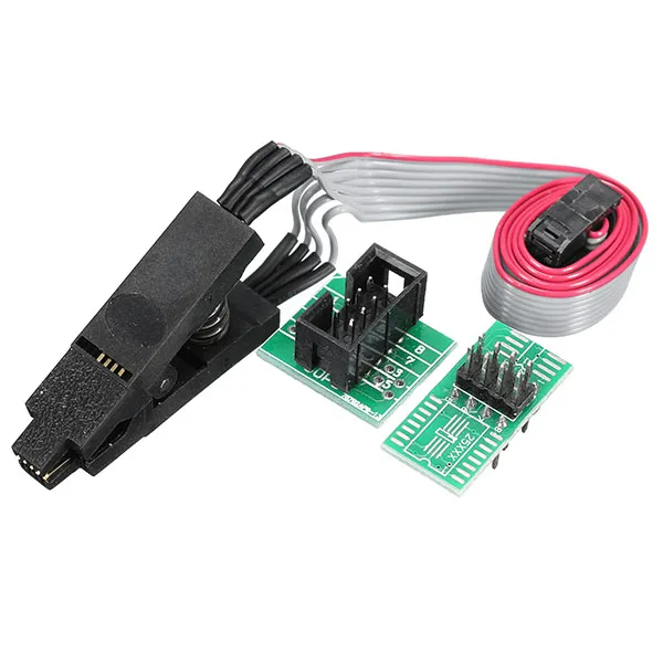 8 Pin 1.27mm Pitch SOIC8 SOP8 Flash Burning Chip IC Test Clip Socket ...
