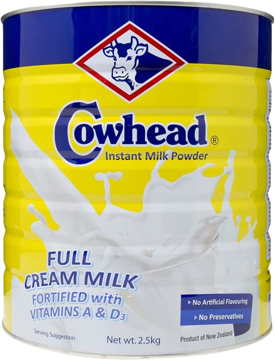 Cowhead Full Cream Inst Milk Powder 2.5kg | Daraz.com.bd