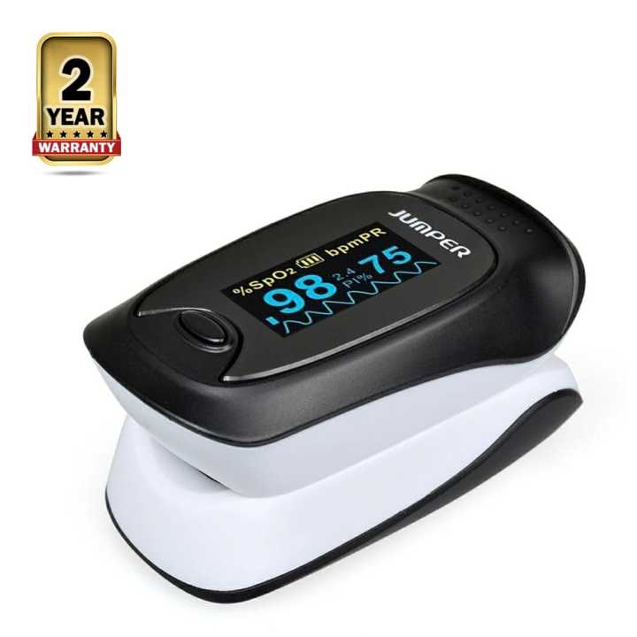 JUMPER Official JPD-500D OLED Fingertip Pulse Oximeter for SpO2, PR, PI ...