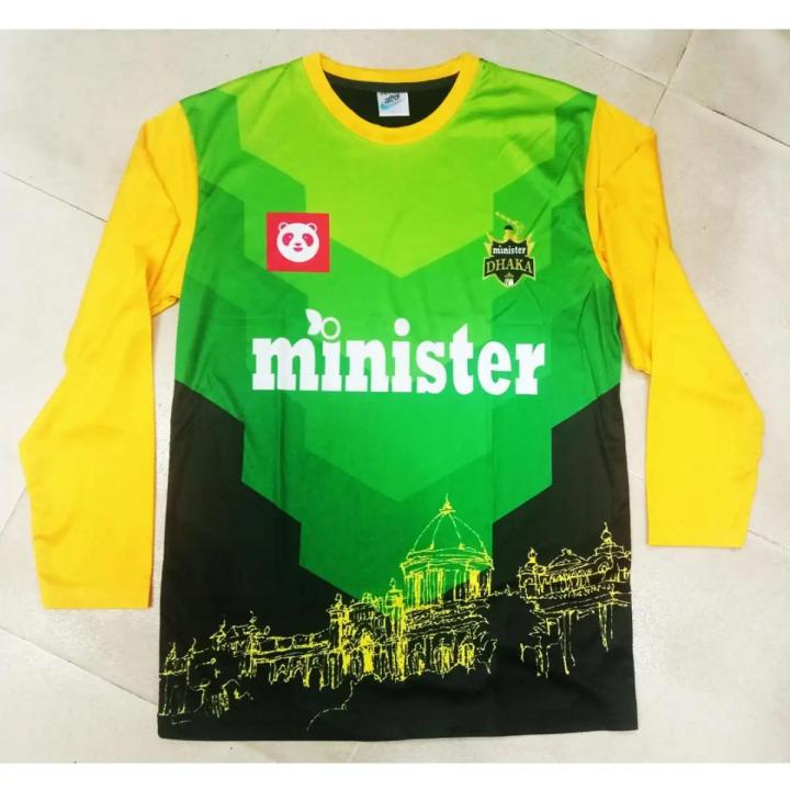 Dhaka Platoon Full Sleeve 2022 Jersey Bpl - Bpl2023 Jersey - Gear Up ...