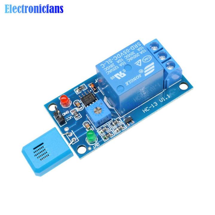 【happy one】HR202 DC 5V 5V Humidity Sensitive Switch Relay Humidity ...