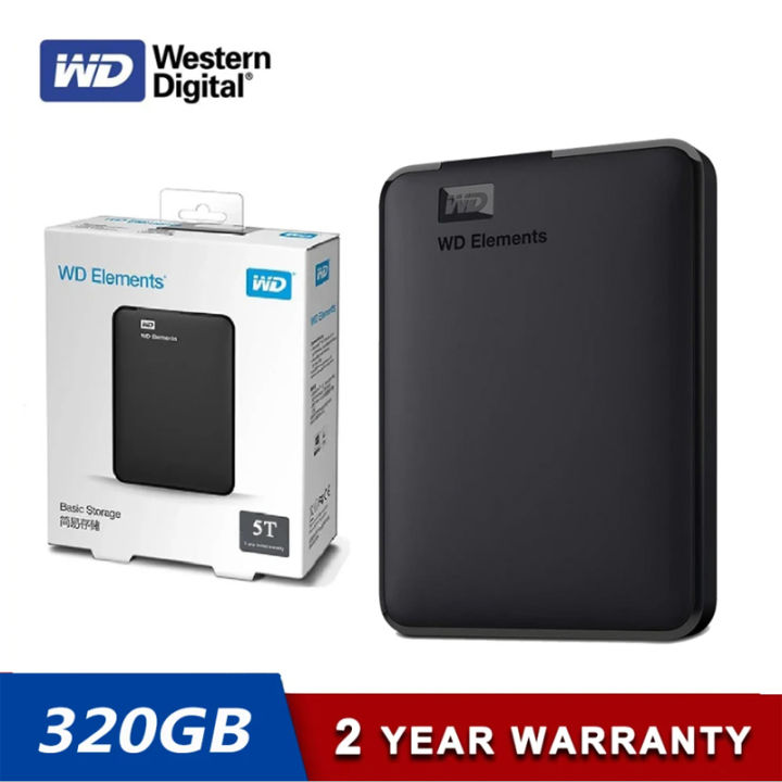 Western Digital OEM Element Portable External Hard Drive WD 320GB 500GB ...