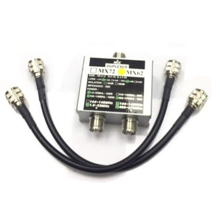 MX62 HAM Antenna Combiner Different Frequency(HF / VHF / UHF)Combiner ...