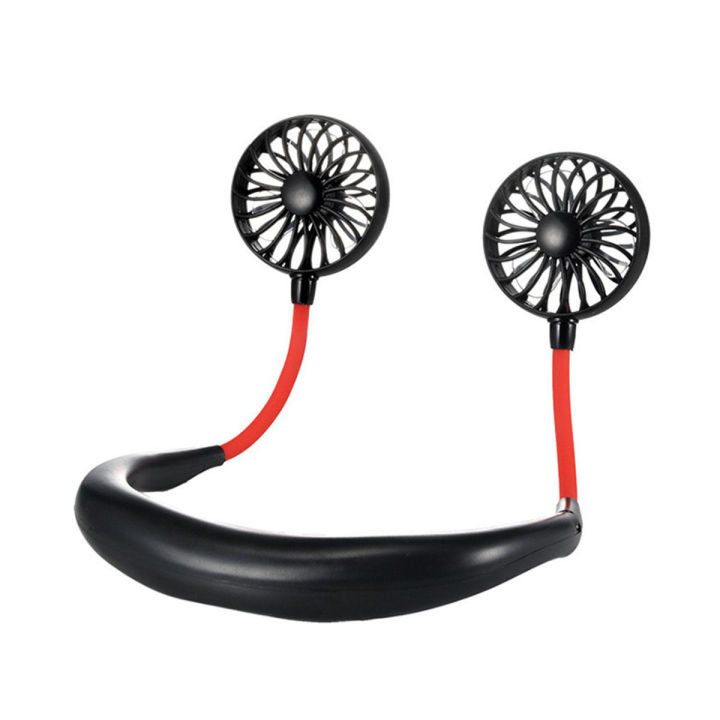 Hand Free Perosnal Fan USB Rechargeable Wearable Portable Handsfree ...