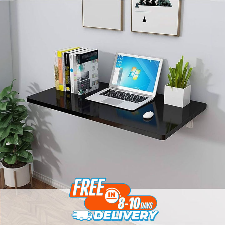 table Floating computer table Reading table Height 1.5 Inch Width 30 ...